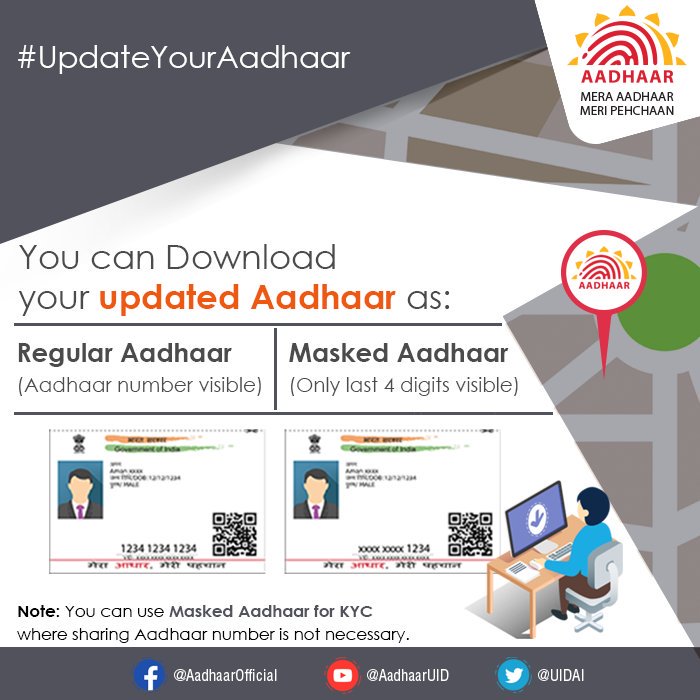 How to correct error in Aadhaar card online via OTP and other methods