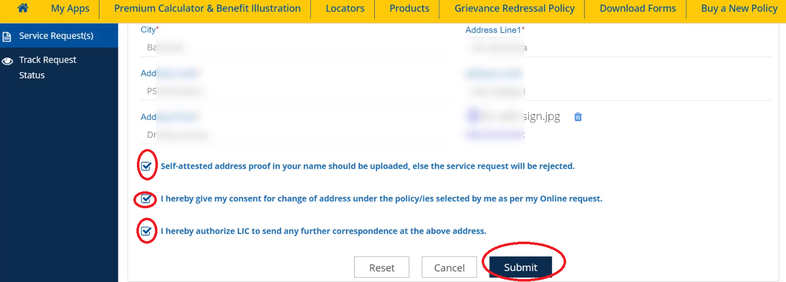 How To Change Address In LIC Policy Online how-to-change-address-in-lic-policy-online