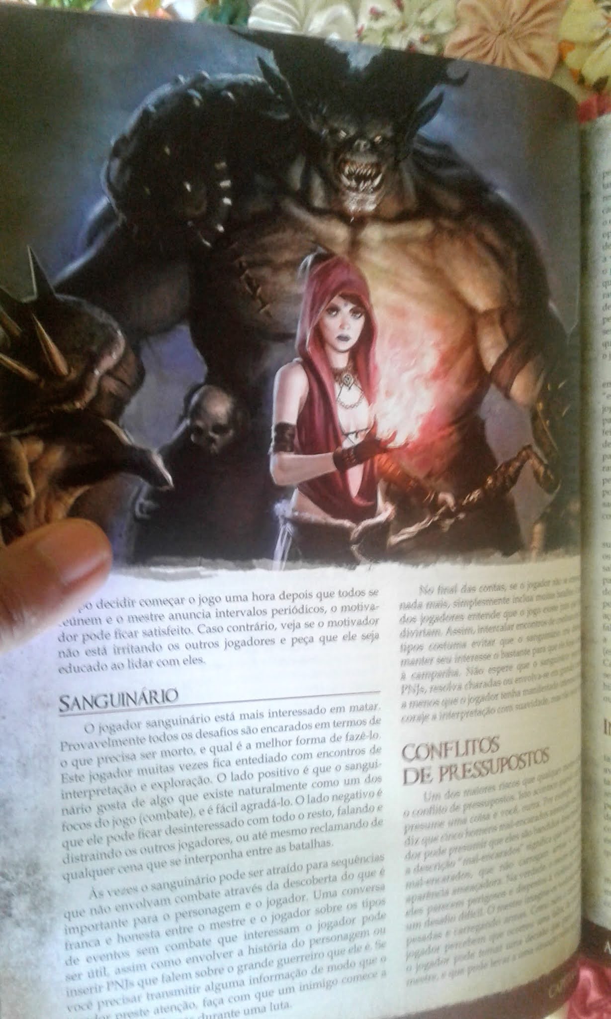 O livro básico de Dragon Age RPG - Rei dos Games!