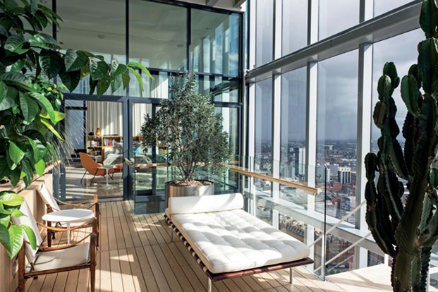 Somewhere I would like to live: Ian simpson´s home / indoors garden on ...