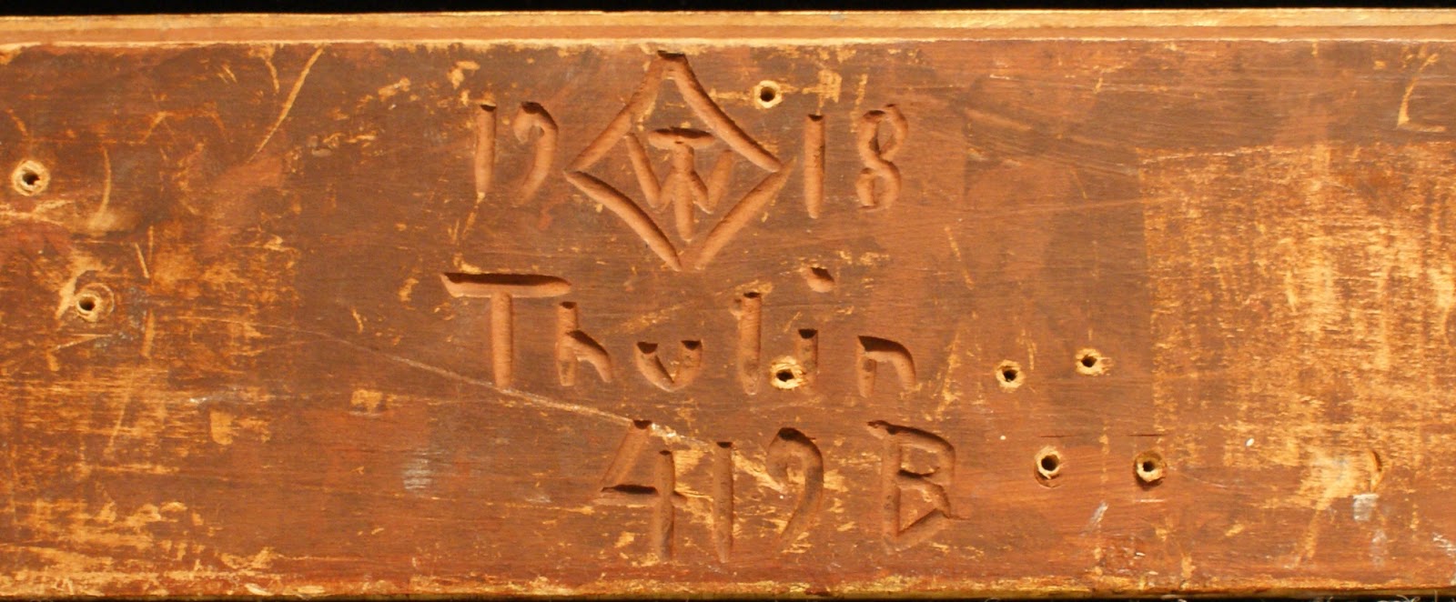 Picture Frame Labels: Walfred Thulin