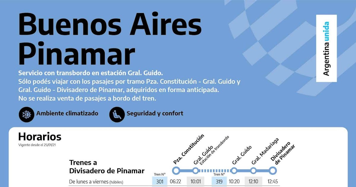 Trenes a Pinamar - Pinamar