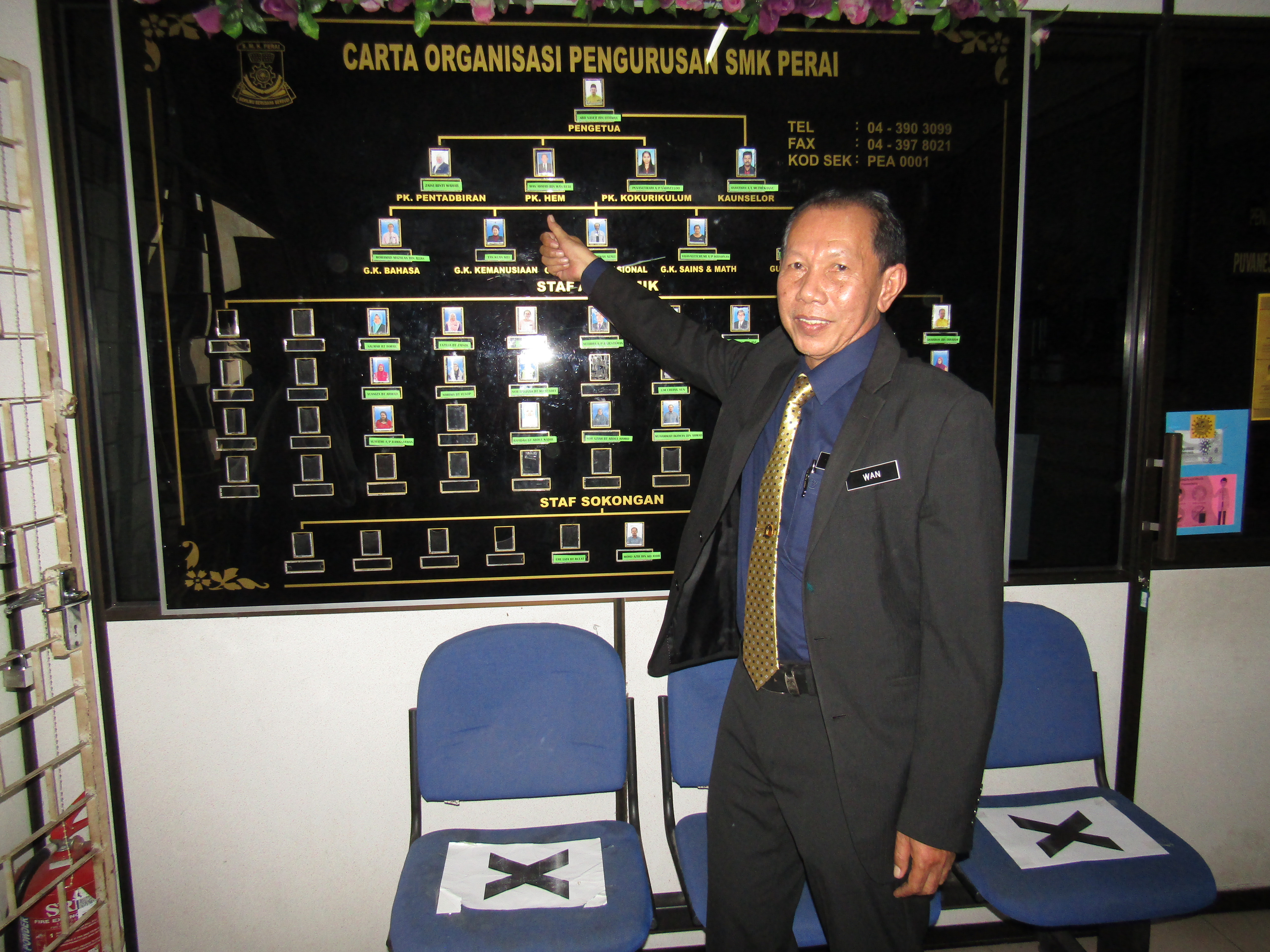 LAMAN BLOG SMK PRAI - PEA 0001: MAJLIS PERSARAAN CIKGU WAN AHMAD BIN ...