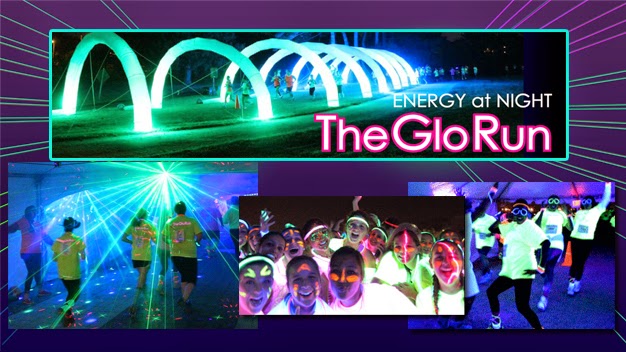 The Glo Run - race recap - The Blondissima