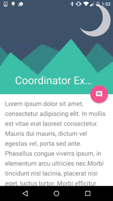 AndroidRio: Dominando o Coordinator Layout AndroidRio: Dominando o Coordinator Layout