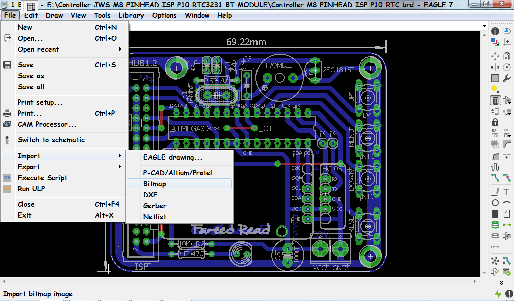 Cara Menambahkan Gambar atau Logo kedalam Desain PCB - Fareed Read's Blog