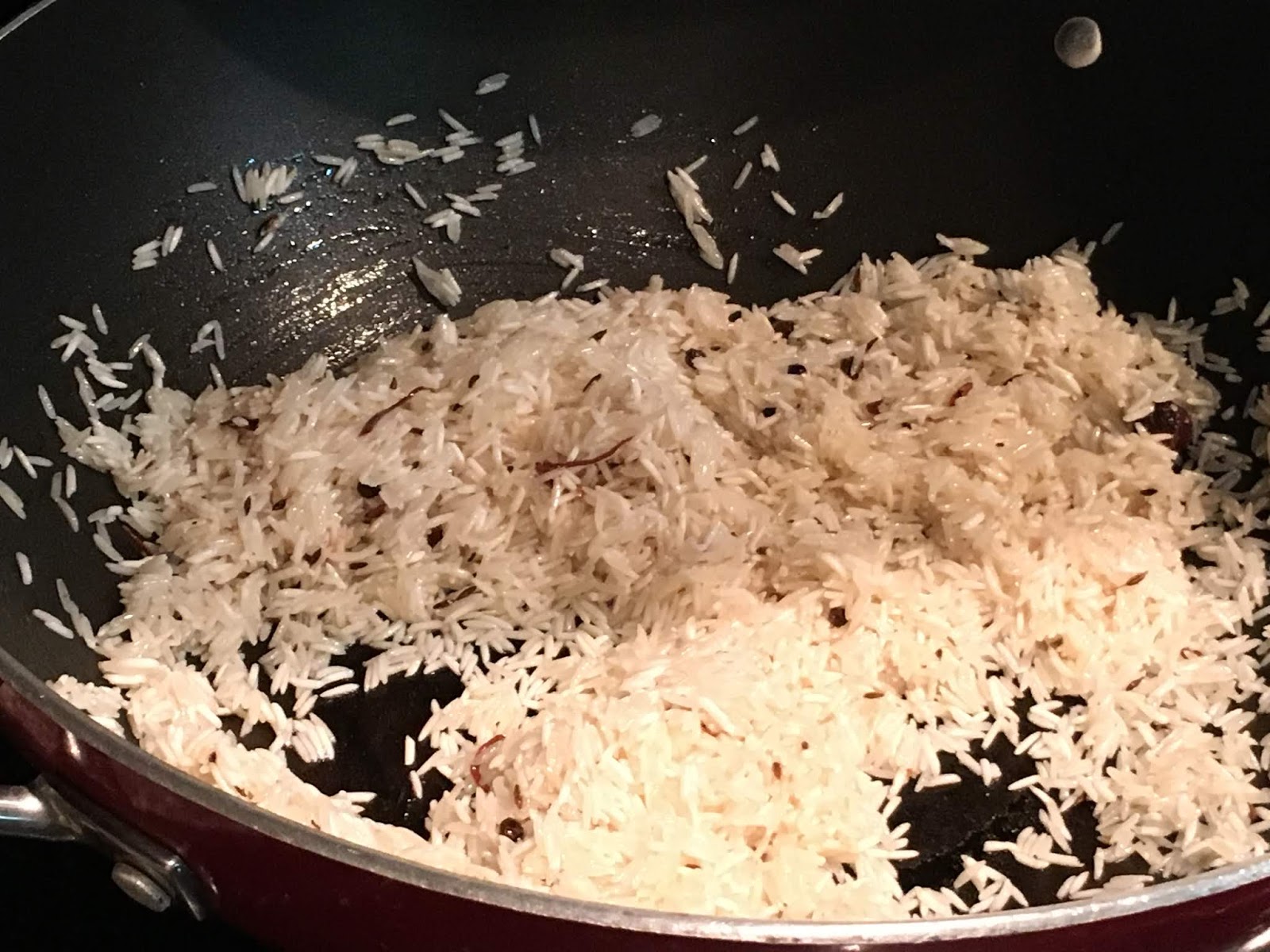 Life Without Alu?: Shahi Pulao (Indian Jeweled Rice)