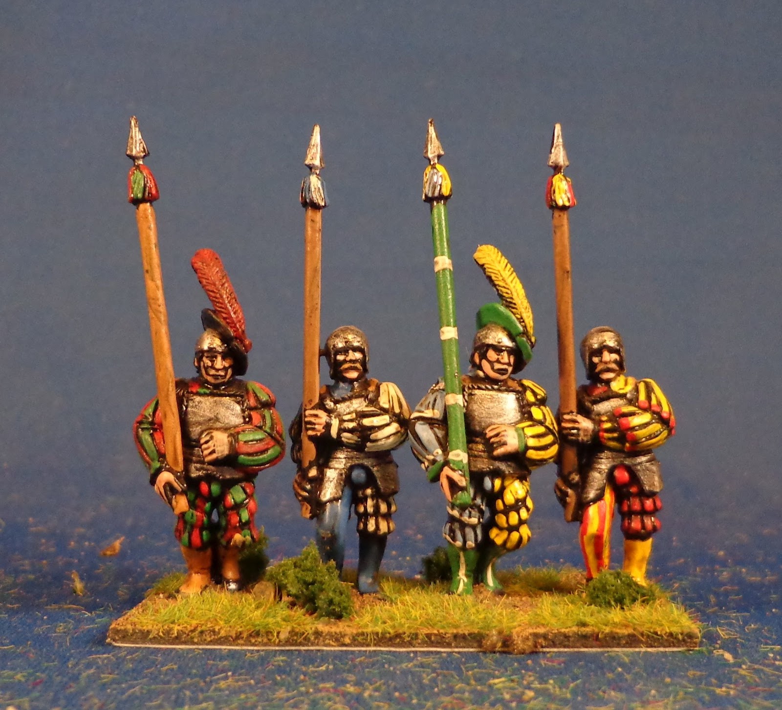 Bob's Miniature Wargaming Blog: FS two painted 28mm renaissance armies