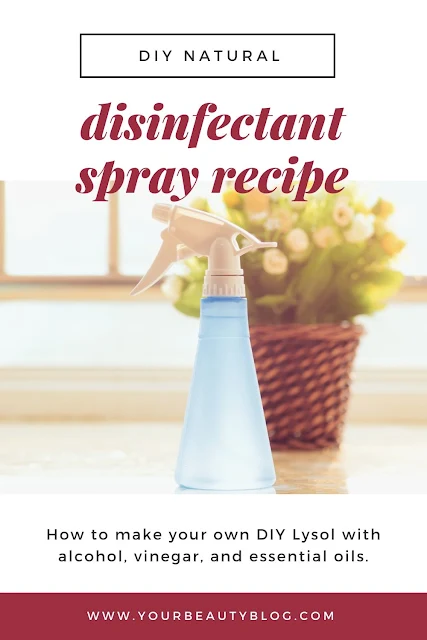 Disinfectant Spray DIY Recipe - Koti Beth