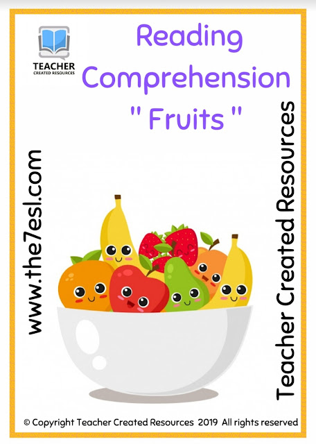 Reading Comprehension Fruits Part 2
