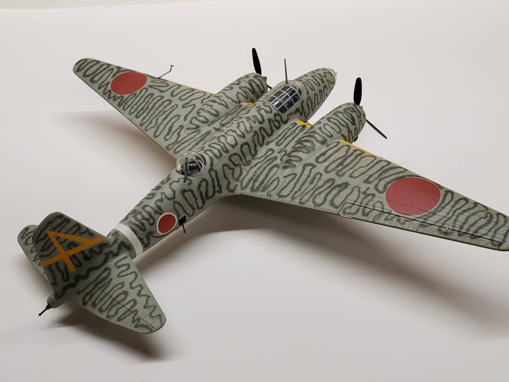 Aviation of Japan 日本の航空史: Kevin Bade's Revell Mitsubishi Ki-21 'Sally'
