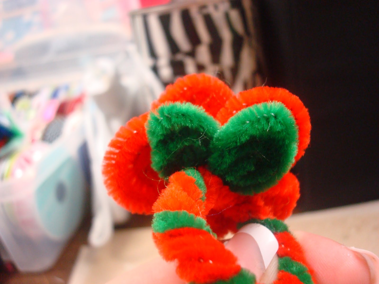 Ring-O Crafts: Pipe Cleaner Rose Ring Tutorial