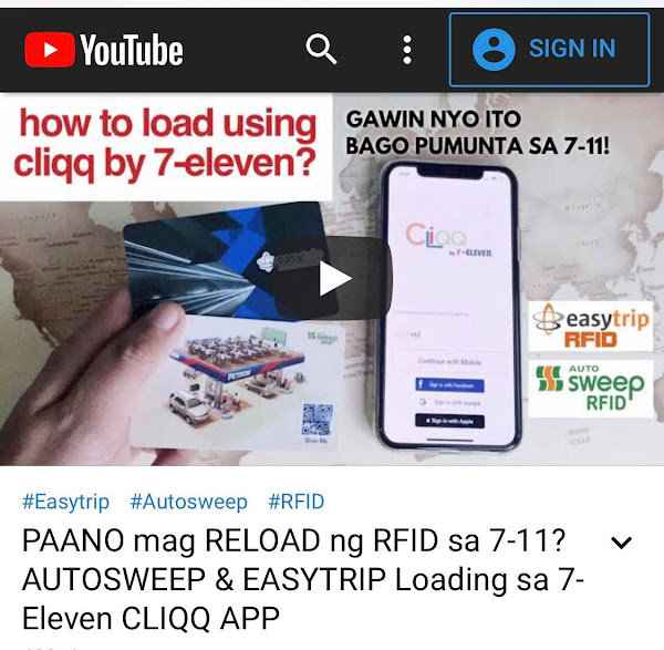 2023 HOW TO RELOAD AUTOSWEEP & EASYTRIP RFID using GCASH, PayMaya, 7 ...