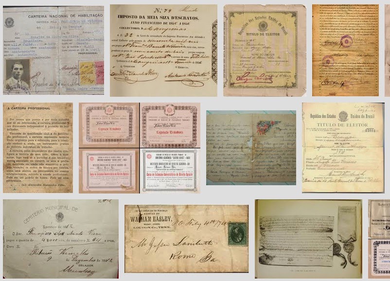 PUBLICADOS BRASIL: Os 10 documentos mais antigos