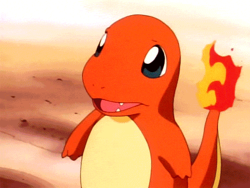 AKI GIFS: Gifs animados Charmander (Pokémon)