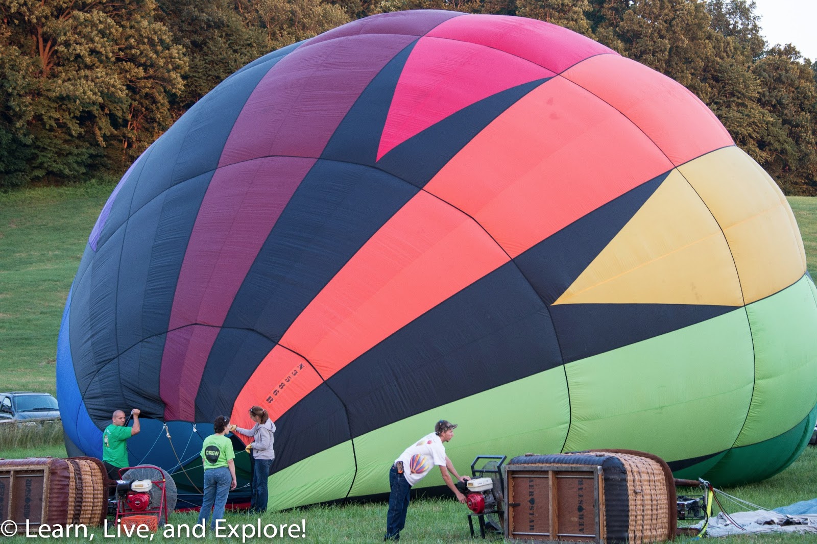 A Hot Air Balloon Glow Party ~ Learn, Live, and Explore!