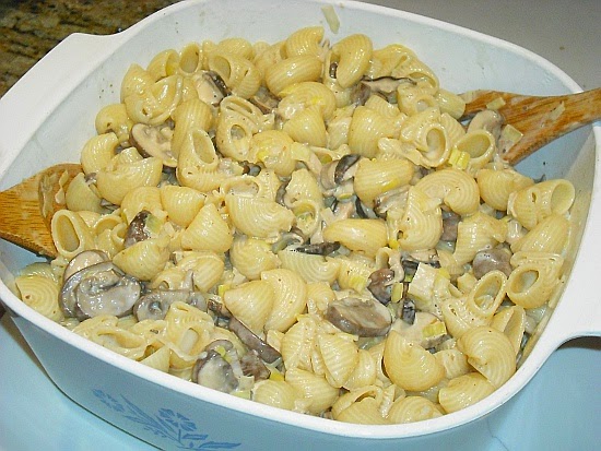 CorningWare 411: How Corning Ware Does Italian - Shells in Mushroom ...