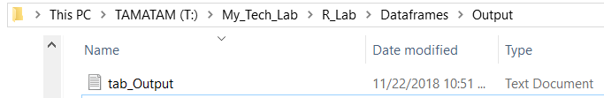 How to read tab delimited input data from a Text file in R | Power BI ...