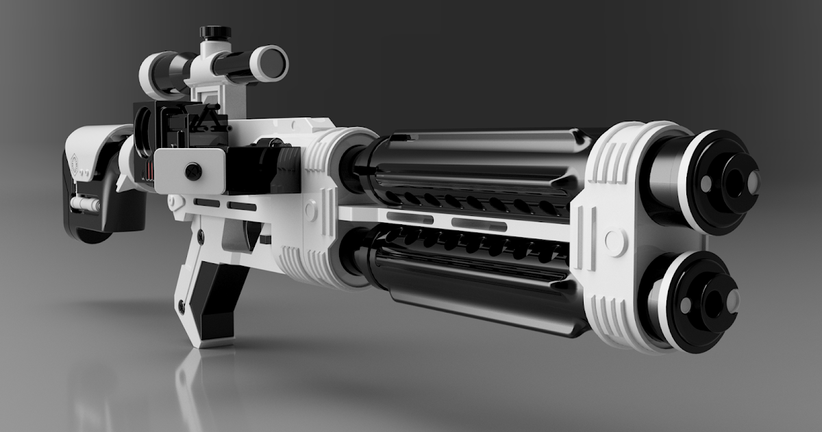 Starwars Blaster Rifle - First order Work in Progress | The3Dprinting ...