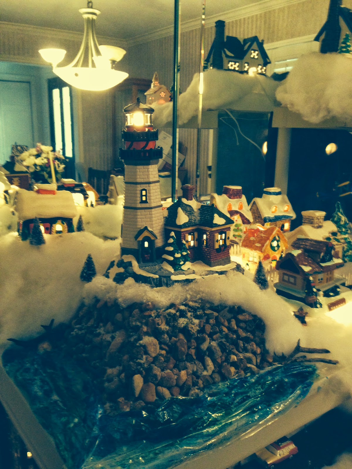 Snow Village Display ideas