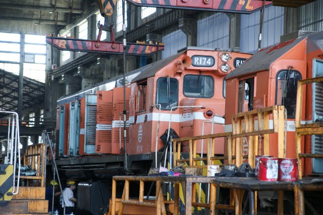 Blair's 鐵道攝影: R174柴電機車 / TRA R174 Diesel-electric Locomotive