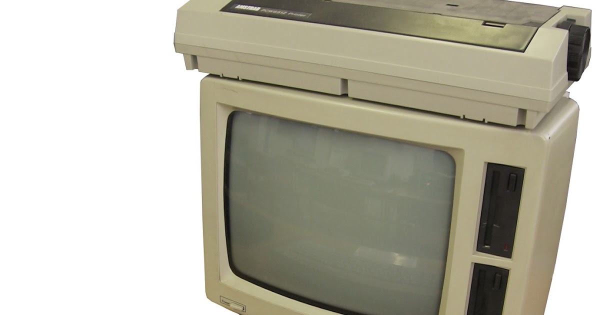 Retromobe - retro mobile phones and other gadgets: Amstrad PCW 8256 (1985)