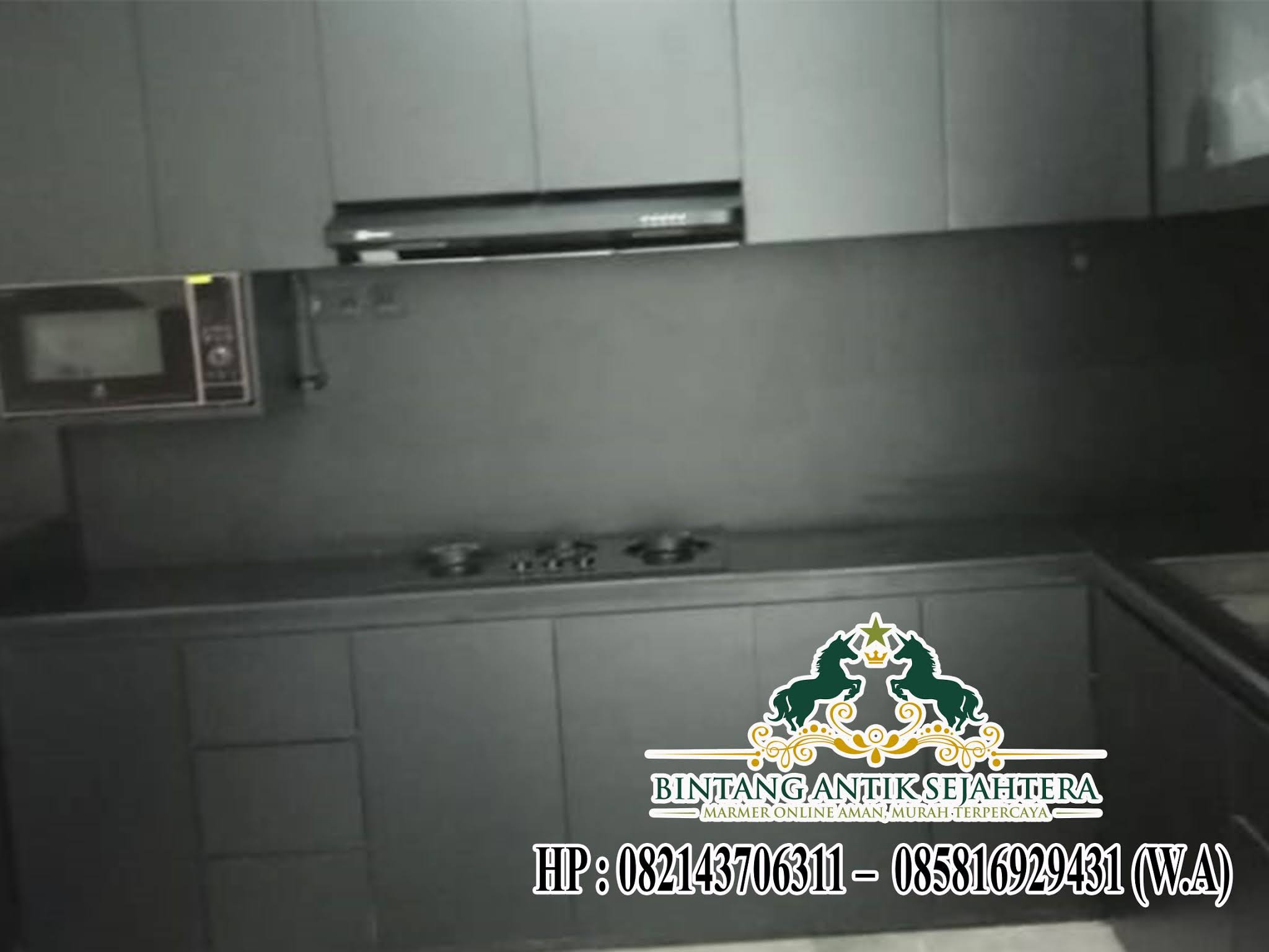 Top table Batu Granit, Top table Granit Hitam, Top Table Kitchen Set ...