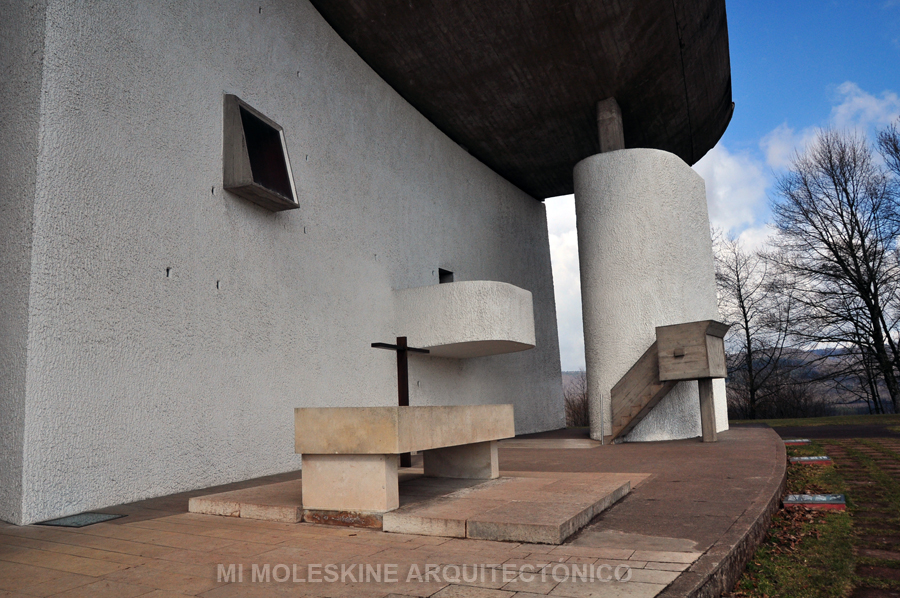 MY ARCHITECTURAL MOLESKINE®: LE CORBUSIER: CHAPEL OF NOTRE-DAME-DU HAUT ...