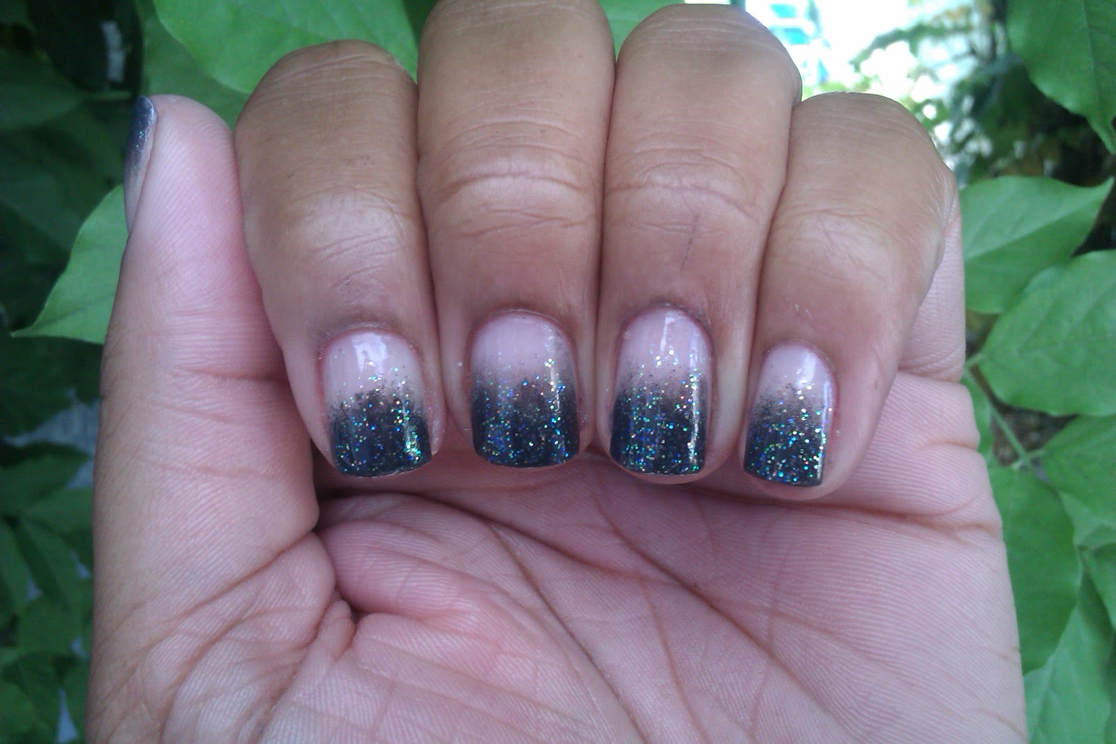 Fairly Charming: A Gradient, Sponged Frenchie :)