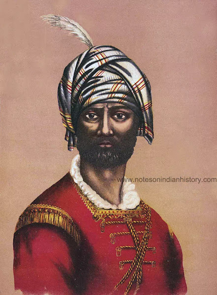 Some Portraits of Mysore Nawab Hyder Ali Khan
