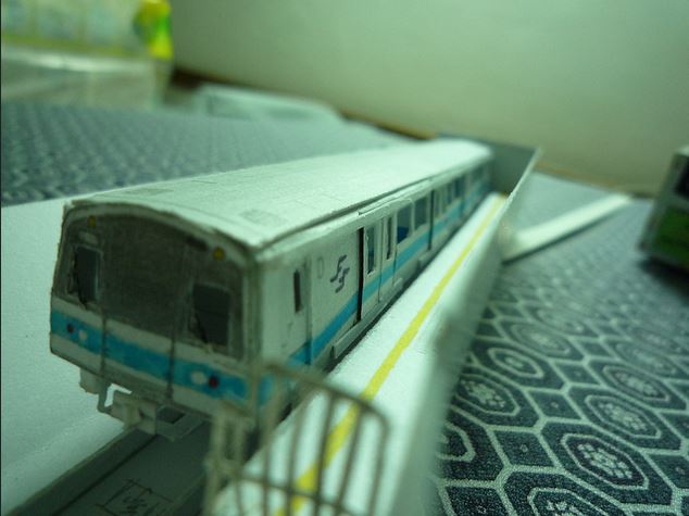 ~~~龍~~~的紙模型部落格(Paper Models Stop): 台北捷運(Taipei Metro)