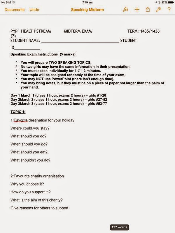 Group 6 English Speaking Exam Group 6 English Speaking Exam