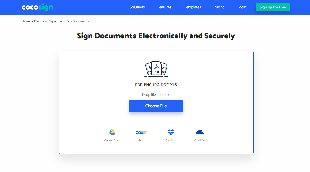 Electronic Signature App for Android & iPhone