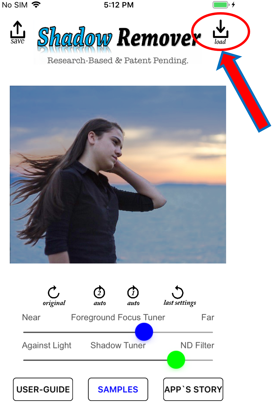 Image Processing Research: User Guide for Shadow Remover