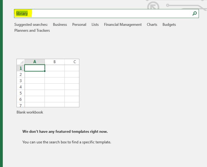 LESSON TWO: The Anatomy of a Spreadsheet Templates and New Workbooks