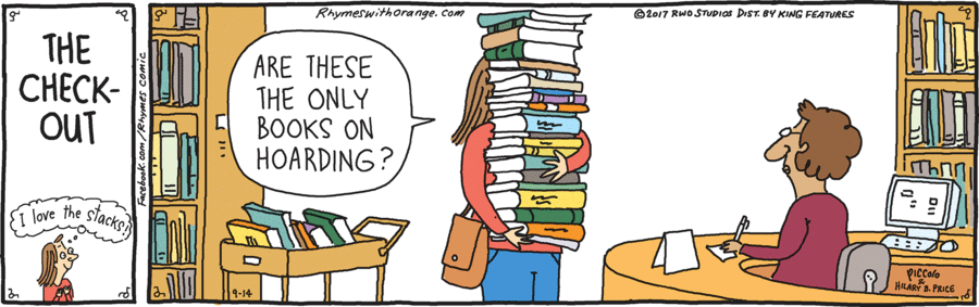 Mystery Fanfare: Cartoon of the Day: The Check-Out