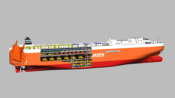 O Mar do Porto Santo: " Tonsberg" o maior navio ro-ro do mundo