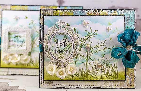 A Mermaids Crafts: Guest Desiging at The Damsel of Distressed Cards!!