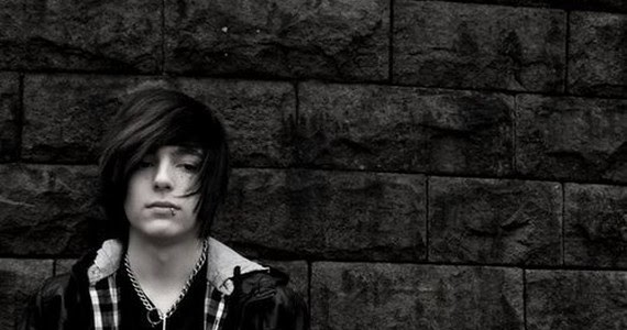 Alone, sad, emo, boy, fashionable, adorable, cute, black