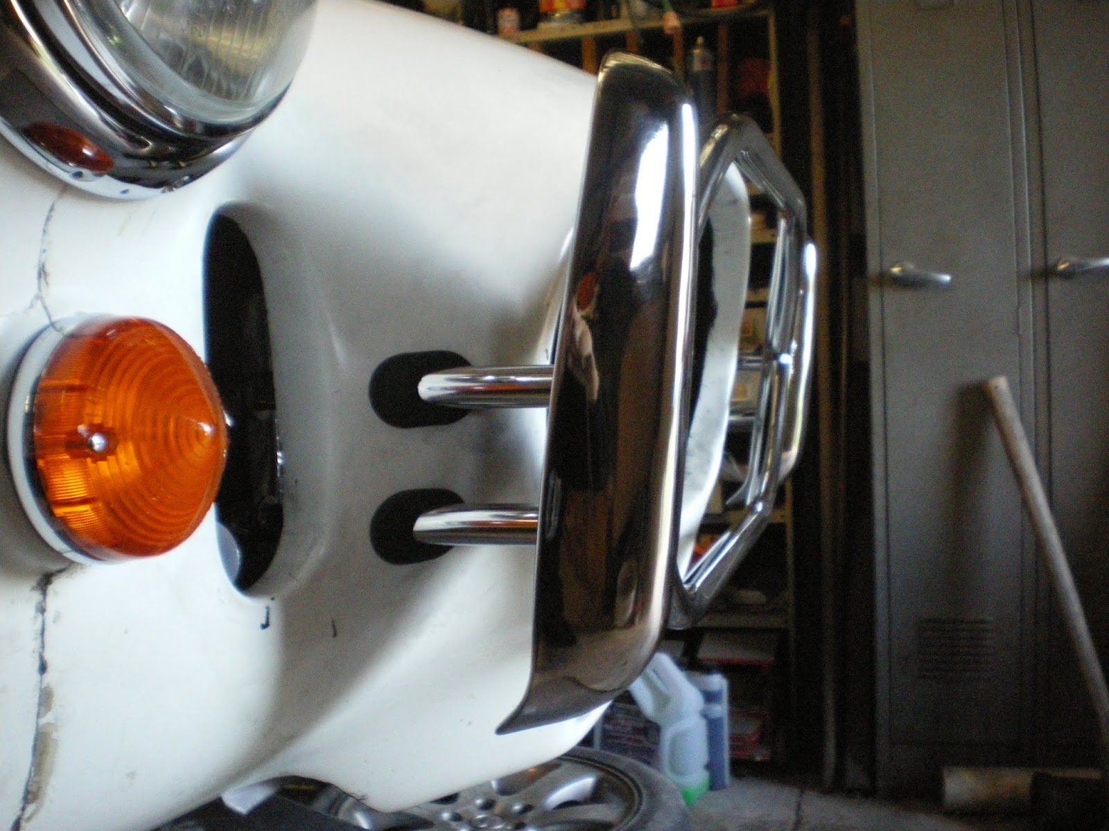 Classic Revival AC Cobra Replica SC 427 : Front bumper bar fitted on ...