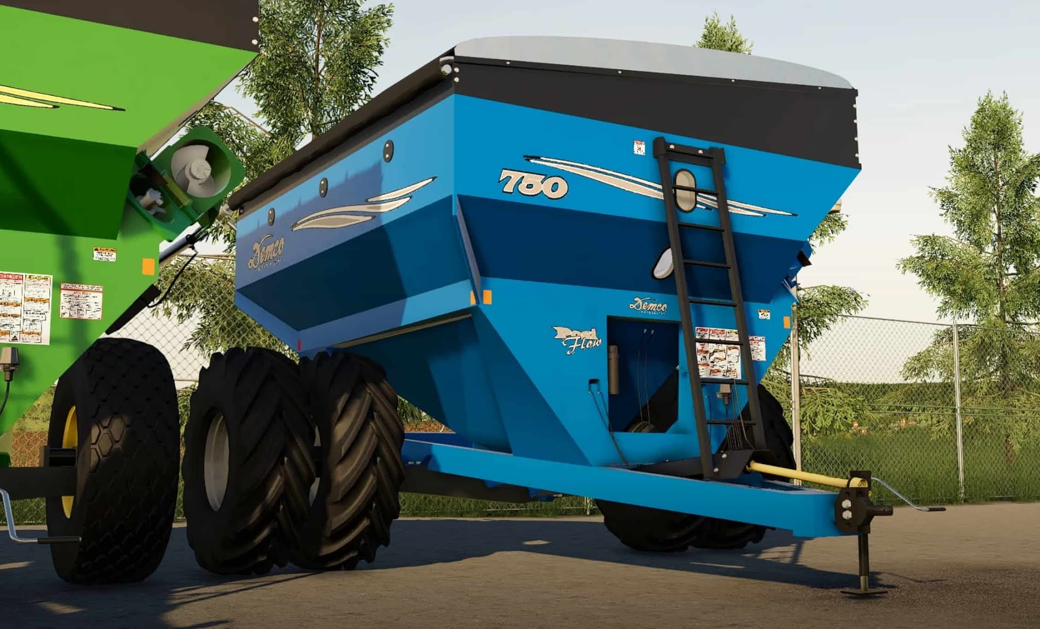 FS19 Demco Posi Flow grain cart Final v1.1 - FS 19 & 22 USA Mods Collection