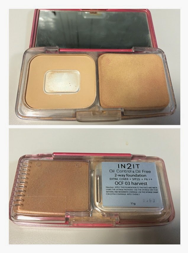 REVISITED | In2it Oil Control & Oil Free 2-Way Foundation SPF 25 Review ...