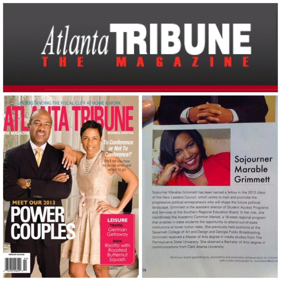 Sojourner Marable Grimmett: Atlanta Tribune: The Magazine - The ...