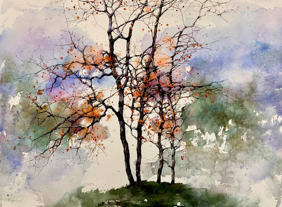 Z.L. Feng, 1954 | Landscape / Figurative / Watercolor painter | Tutt ...
