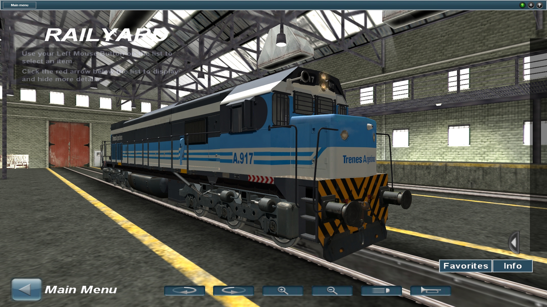 Android - EMD GT22CW-2 A917 Trenes Argentinos