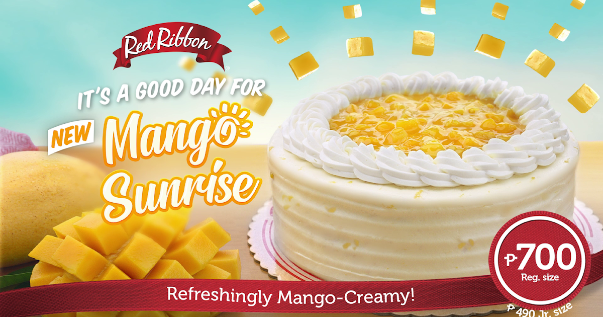 Manila Shopper: Embrace fresh starts with Red Ribbon’s New Mango ...