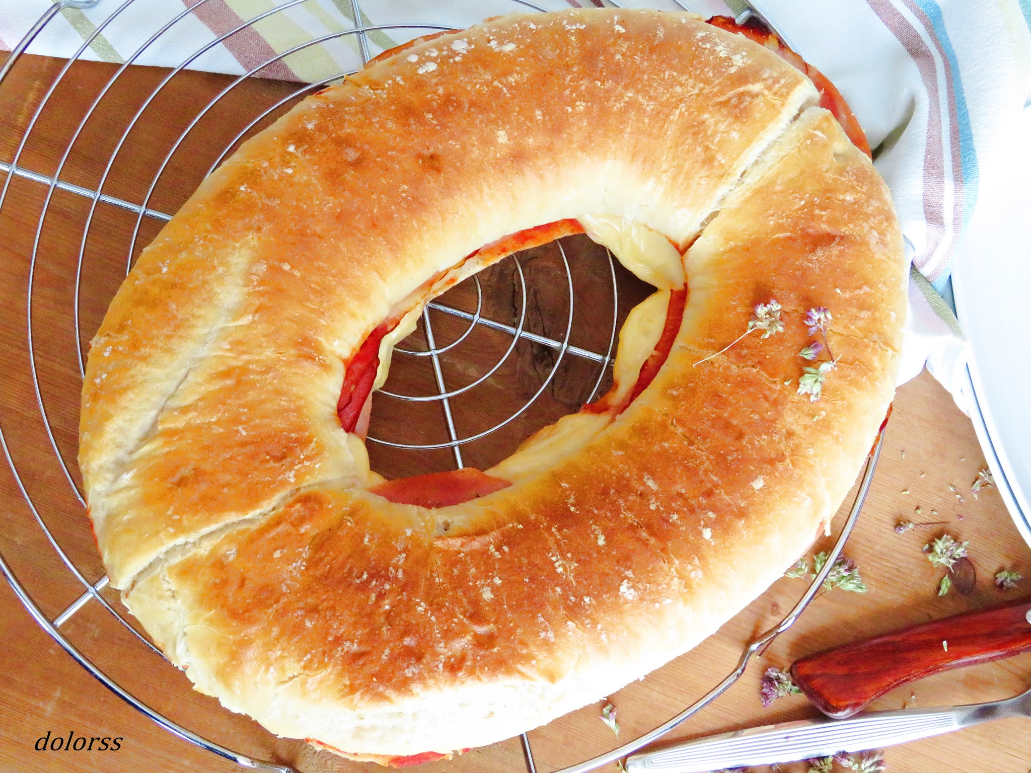 Blog de cuina de la dolorss: Rosca rellena