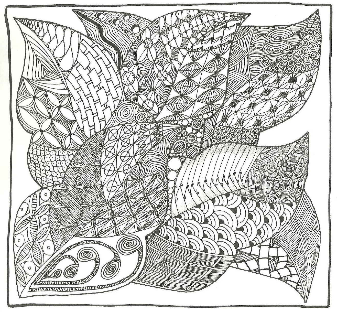 Journey Through Zentangle Art: Gallery