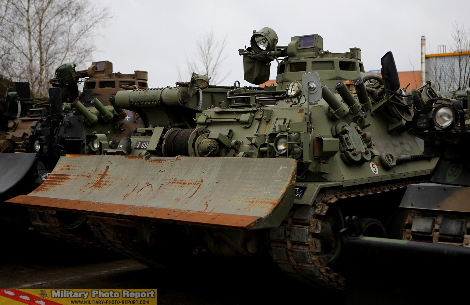 Military Photo Report: AMX-30 D (Recovery Tank) Le char de dépannage 30T