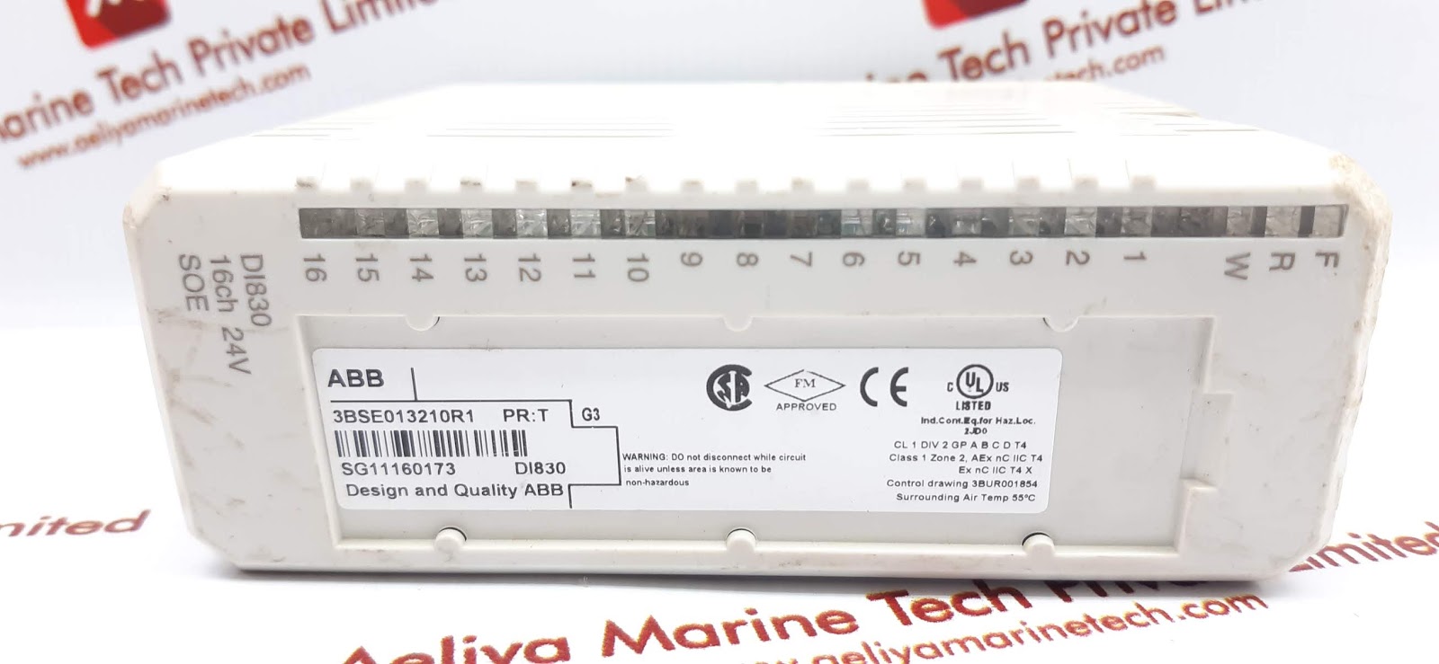ABB DI830 DIGITAL INPUT MODULE 3BSE013210R1 - Aeliya Marine
